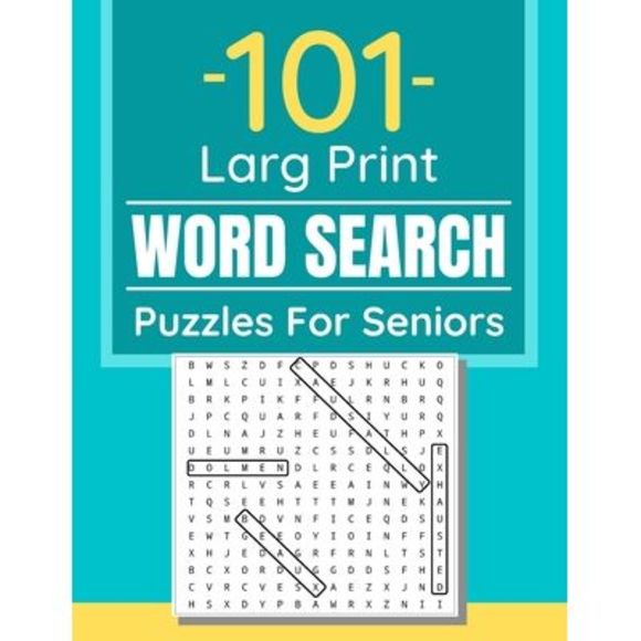 Funafter Books | Other | 1 Large Print Word Search Puzzles For Seniors ...